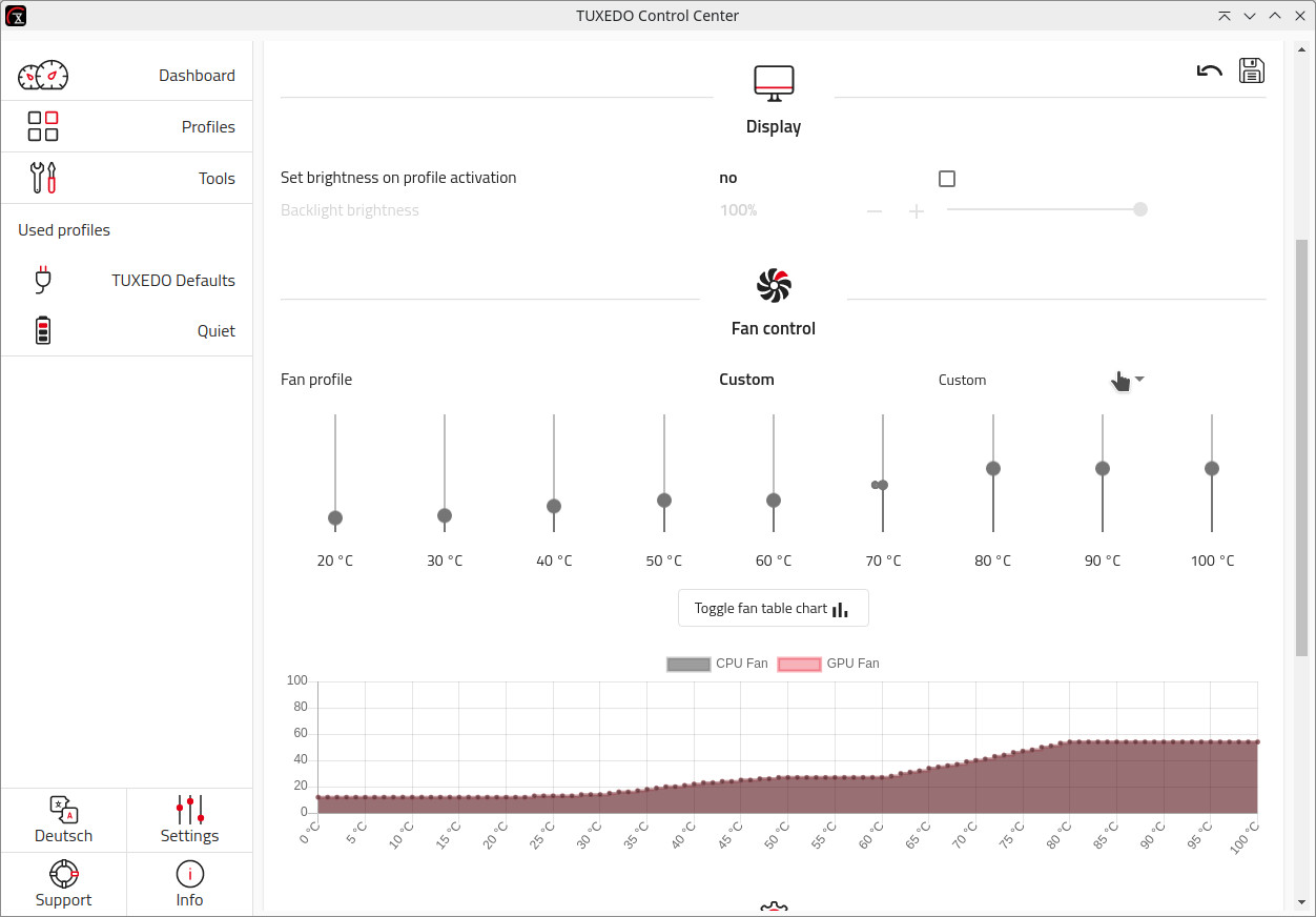 News on Flexicharger and fan control for TUXEDO Pulse 14 - TUXEDO Computers