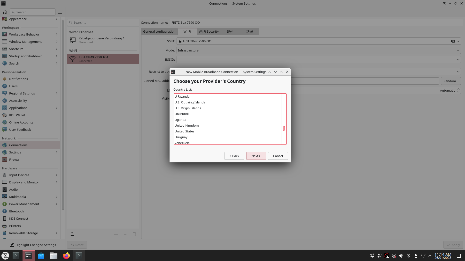 How is an LTE connection established under TUXEDO OS? - TUXEDO Computers