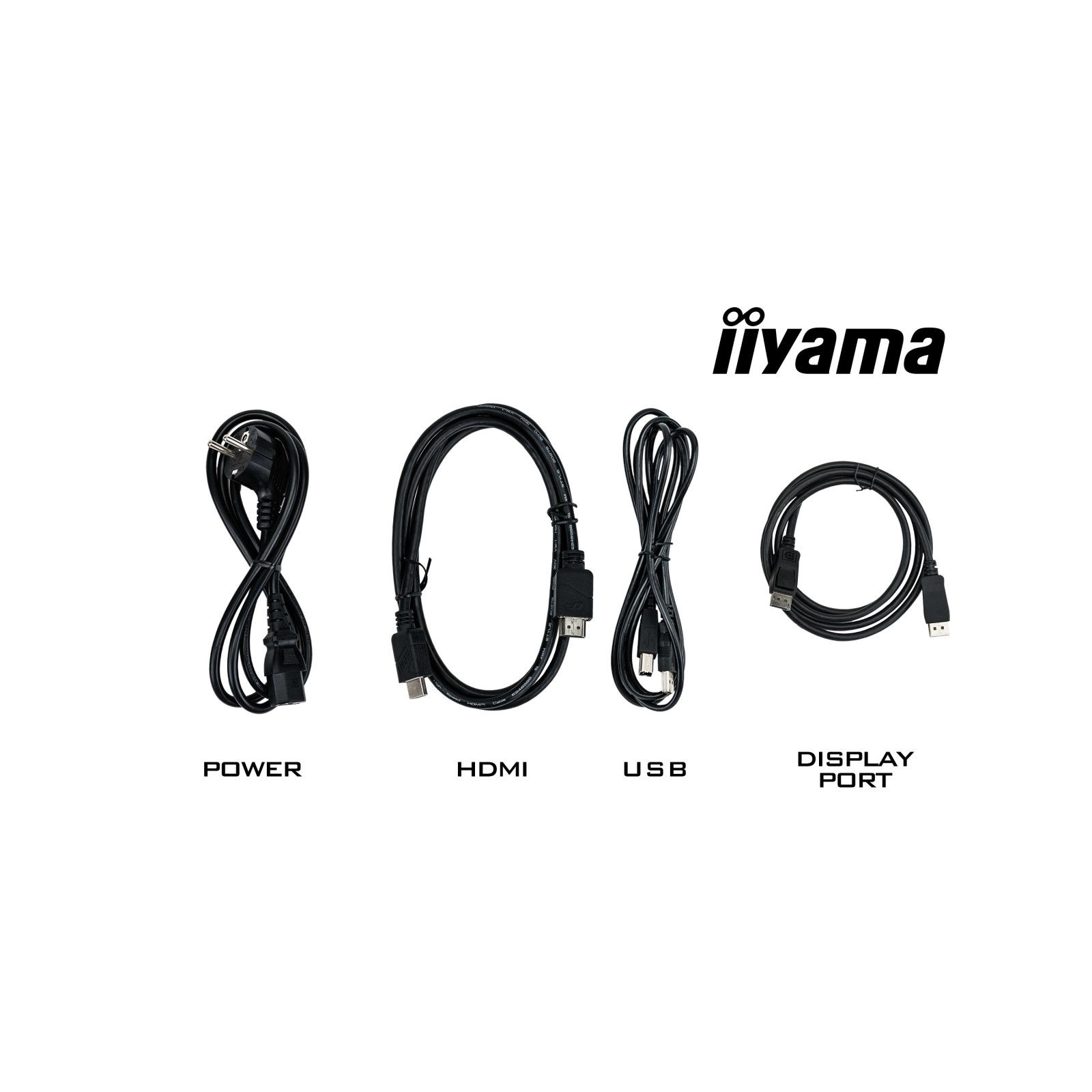 28" LCD display IIYAMA - 4K - HDMI - DisplayPort - USB-Hub - Audio - 28 ...