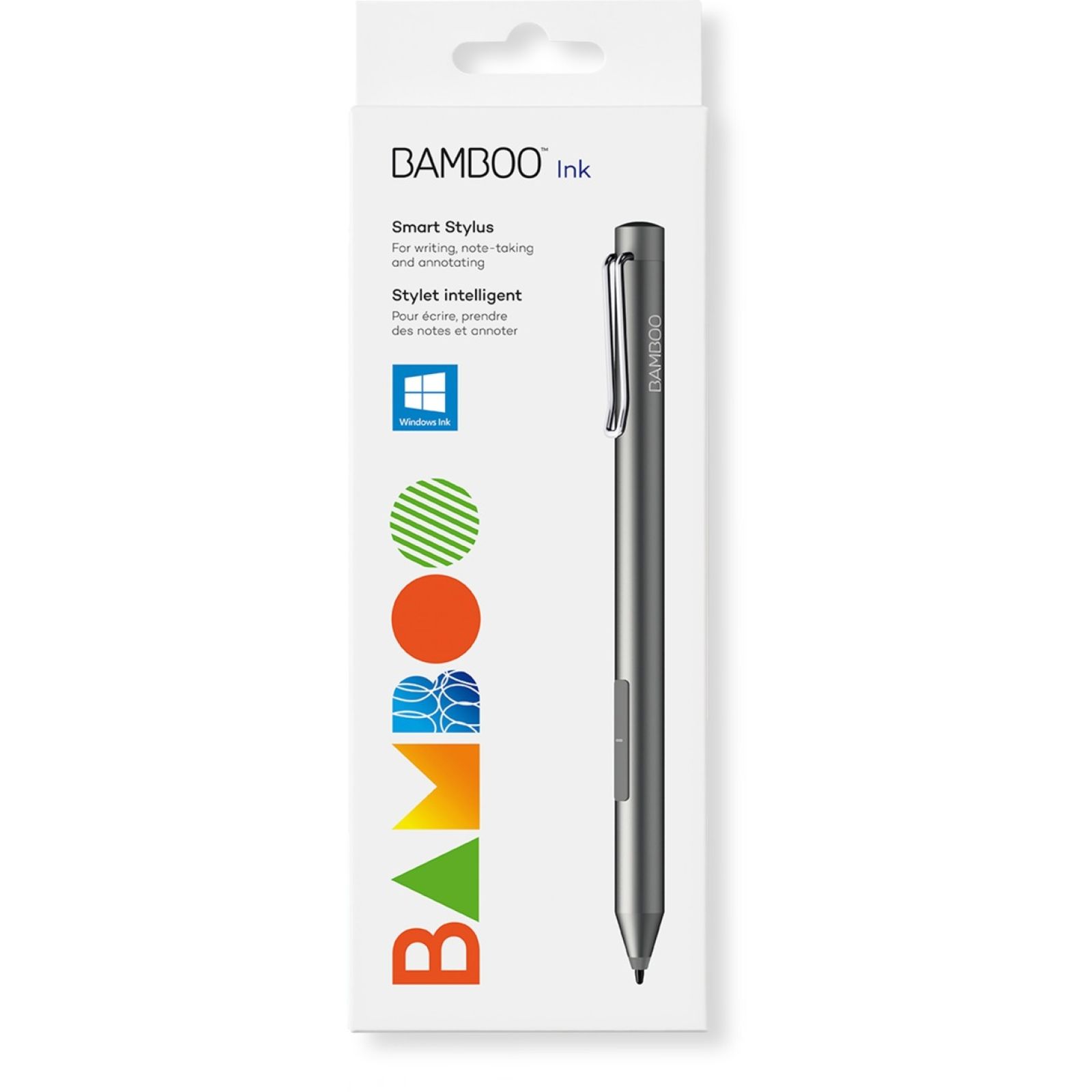 Wacom Bamboo Pen - Wacom Bamboo Ink, 2nd Gen., Active Stylus (grey ...